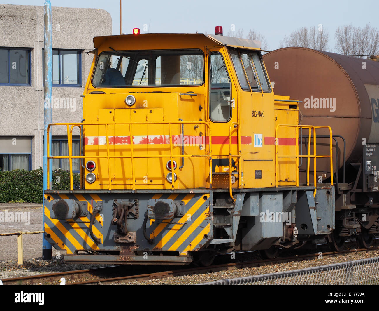 LBC shunter Big Mak is a tug vessel at the Port of Rotterdam, one of ...