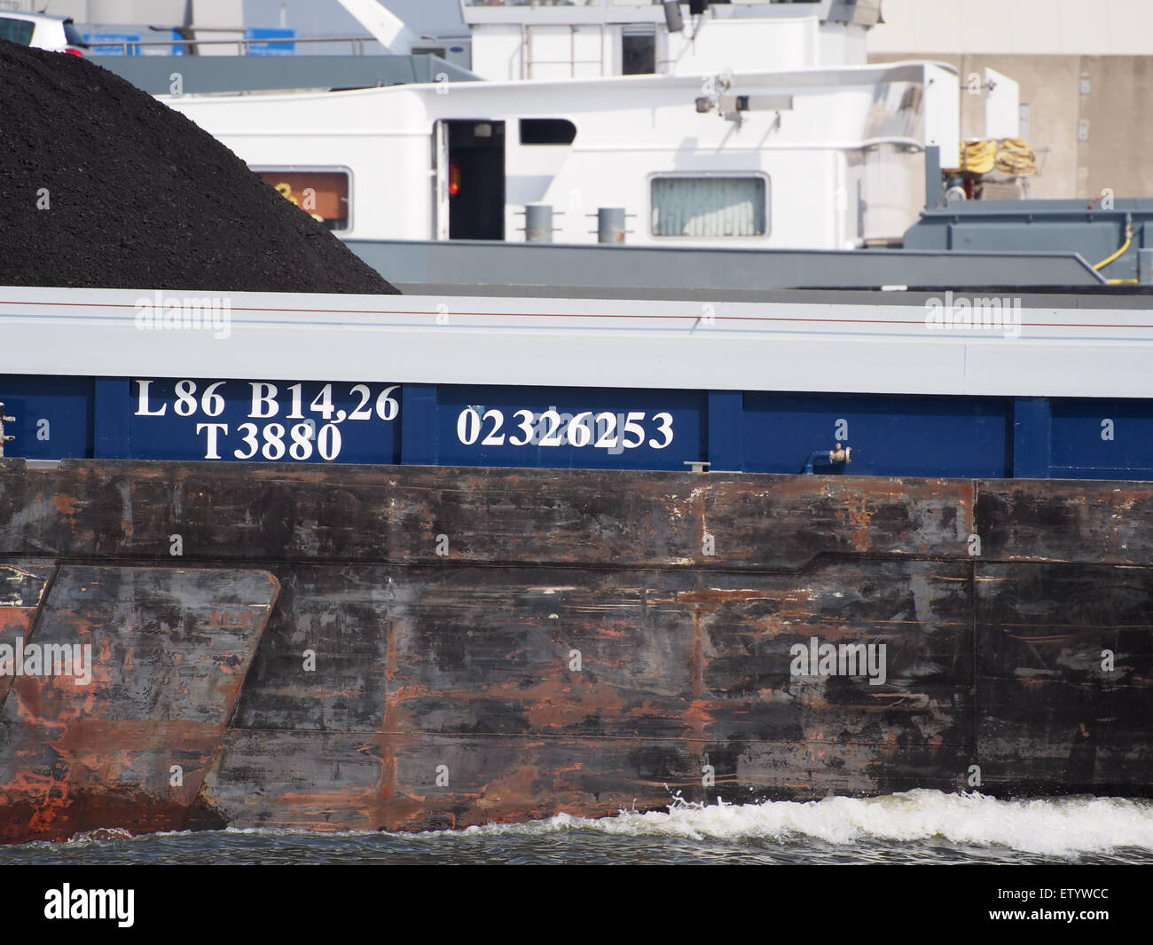 The Marianne II, a tanker ship with ENI number 02326253, is seen ...