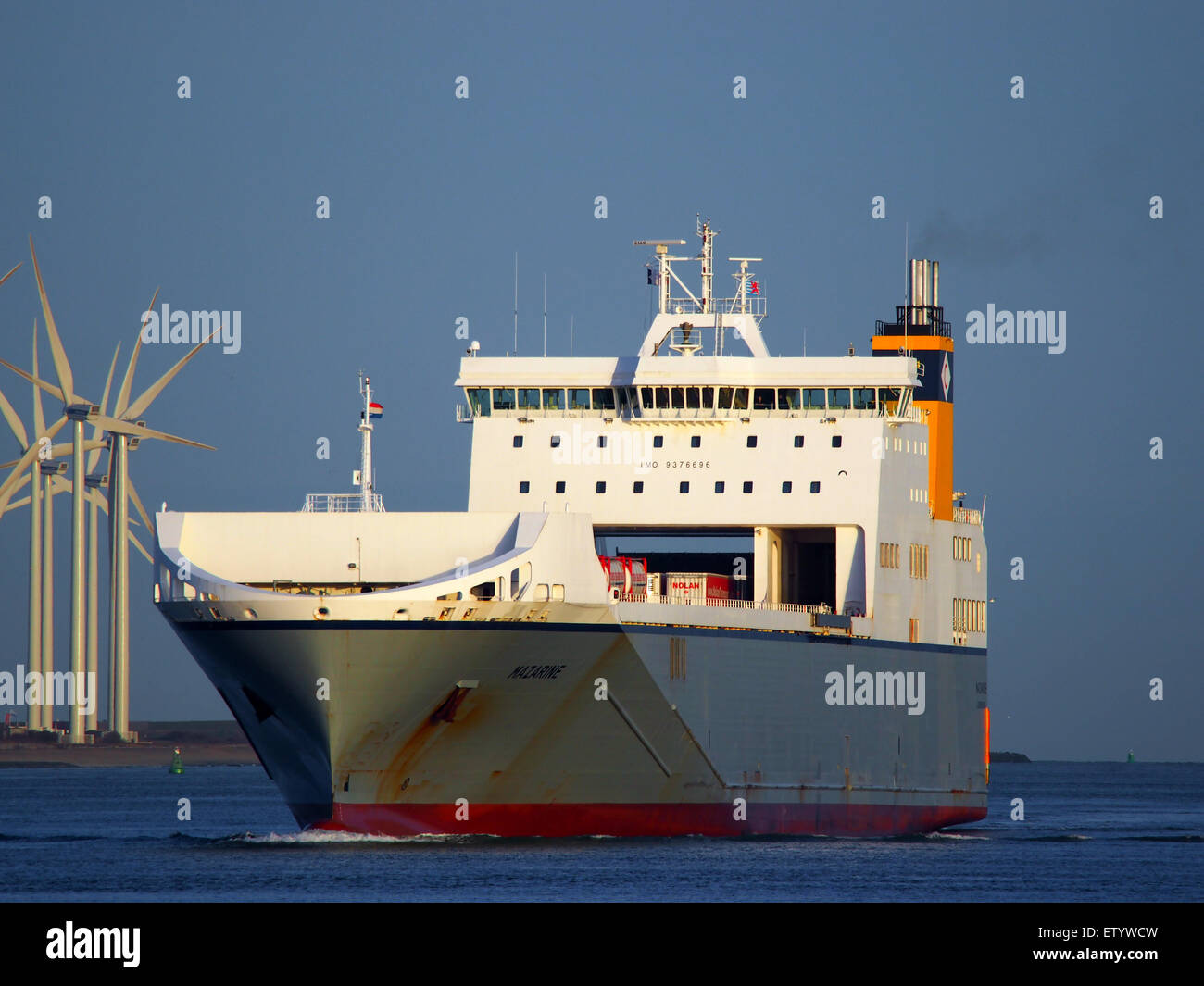 The Mazarine, an oil tanker (IMO 9376696), is docked at the Port of ...