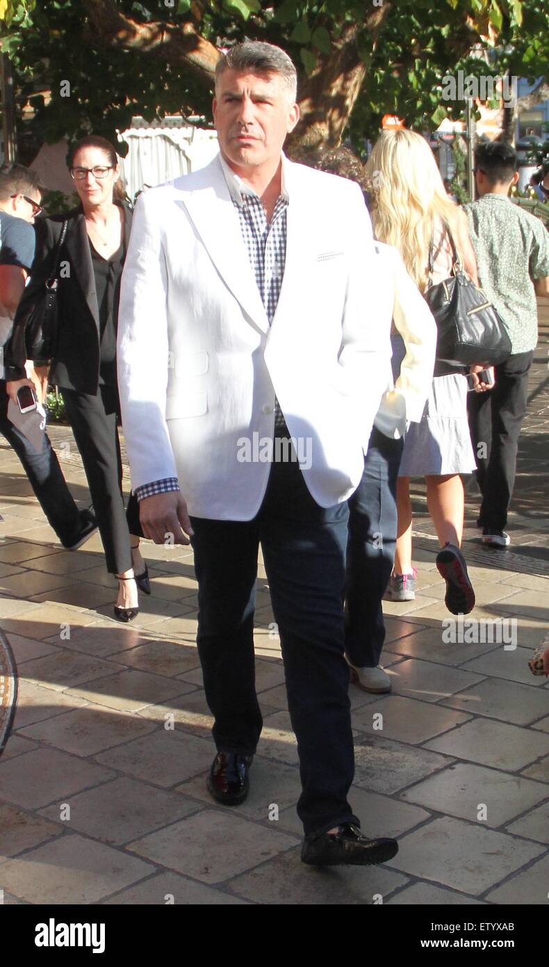 Bryan Batt goes shopping at The Grove in Hollywood Featuring: Bryan ...