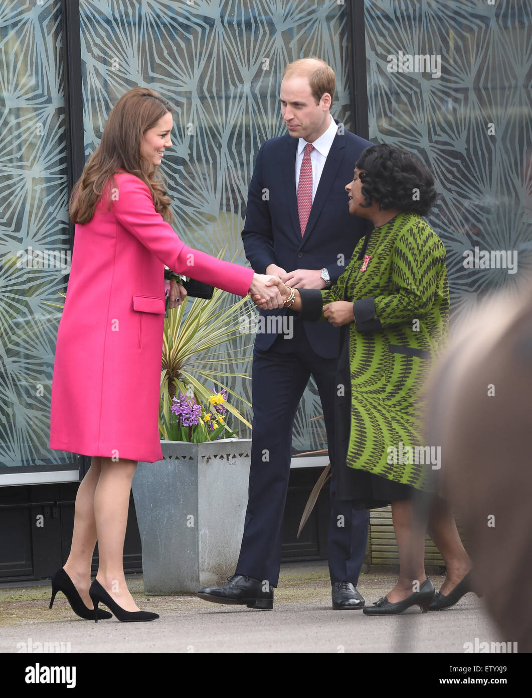 The Duke and Duchess of Cambridge visit the Stephen Lawrence Centre in ...