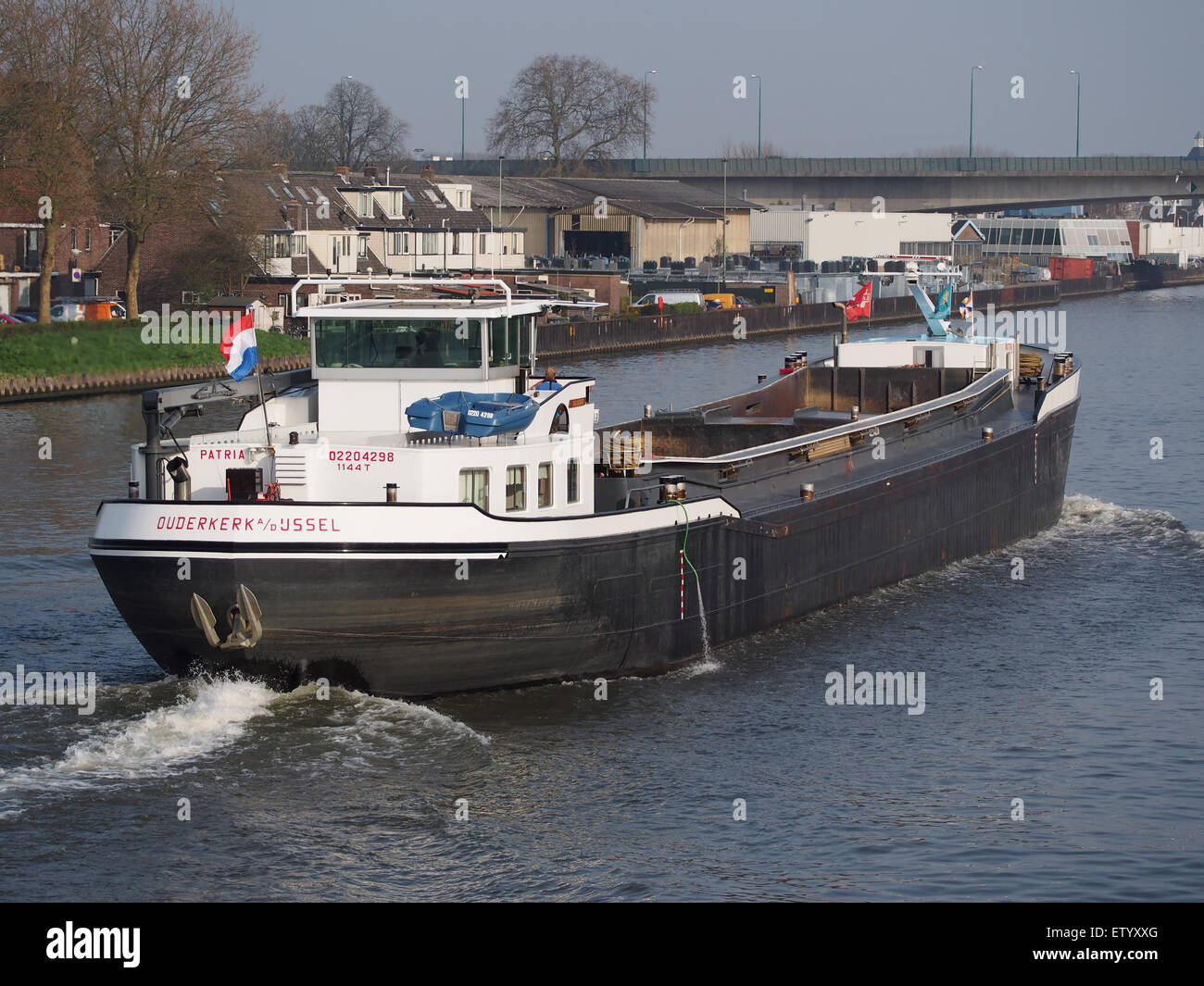 The Patria, identified by ENI 02204298, is a tanker ship on the ...
