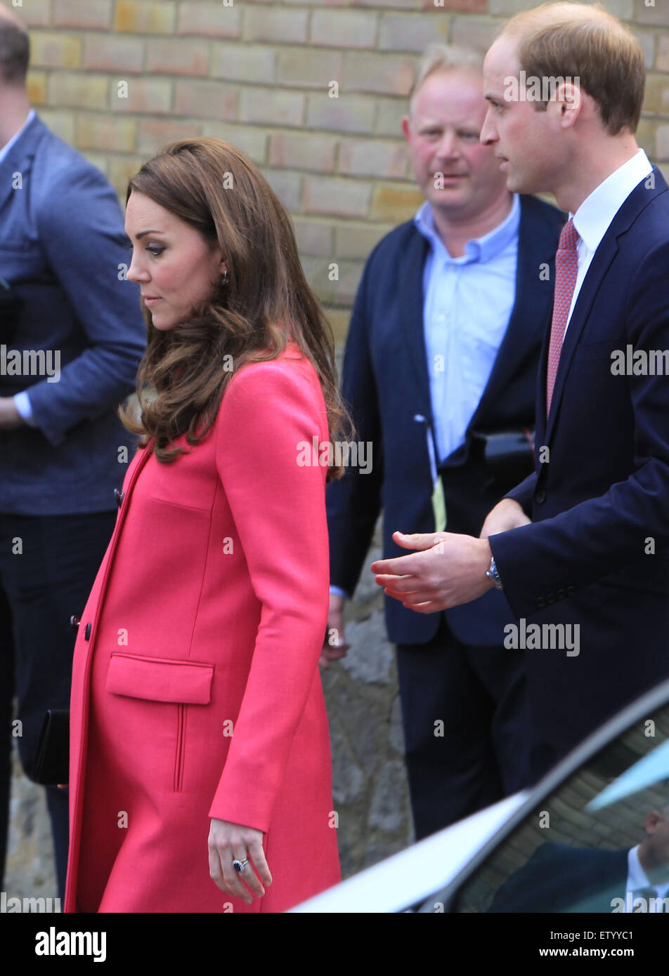 The Duke and Duchess of Cambridge visit the XLP Arts Project at Christ ...