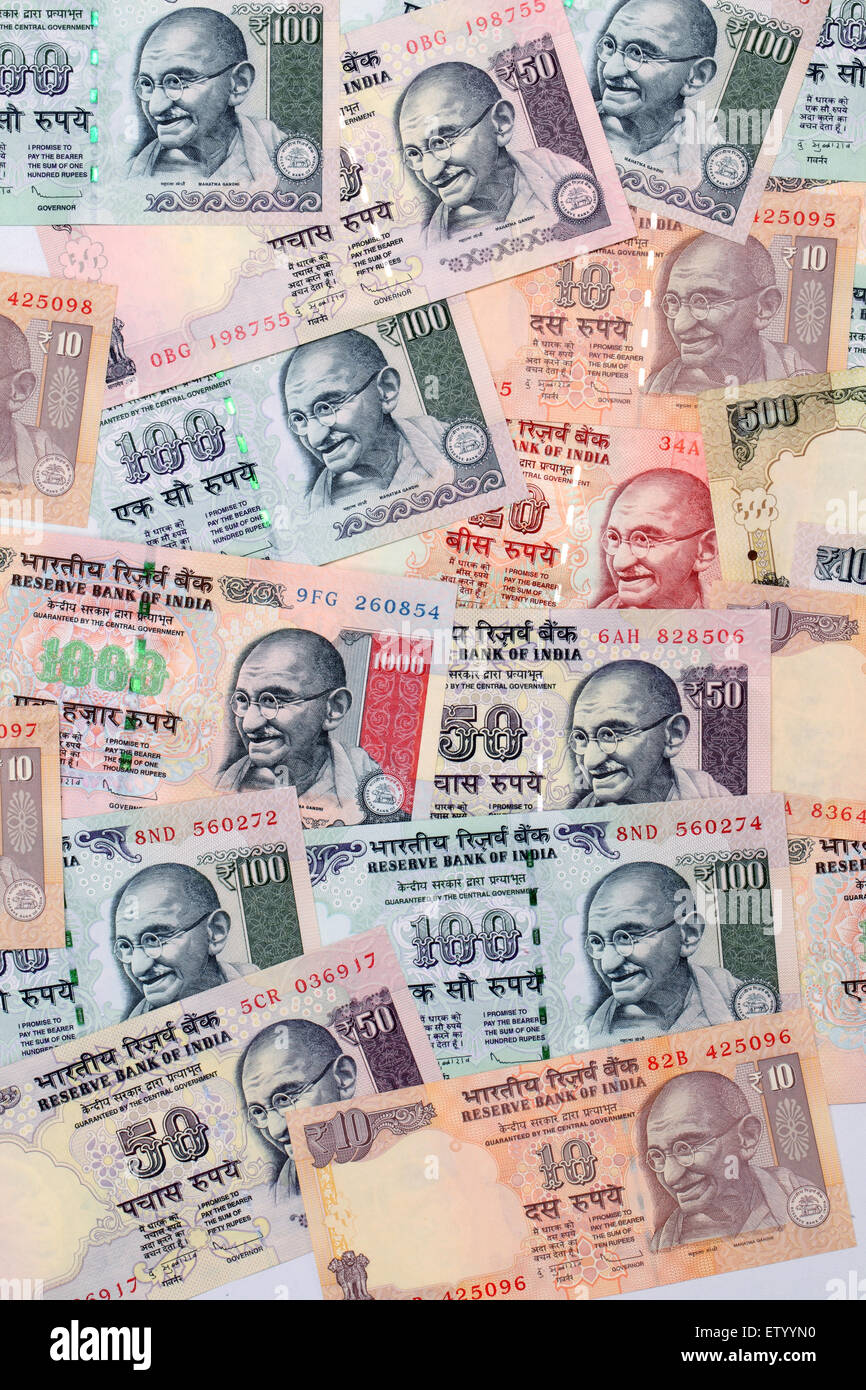 Closeup Rupee India Notes High Resolution Stock Photography and Images ...