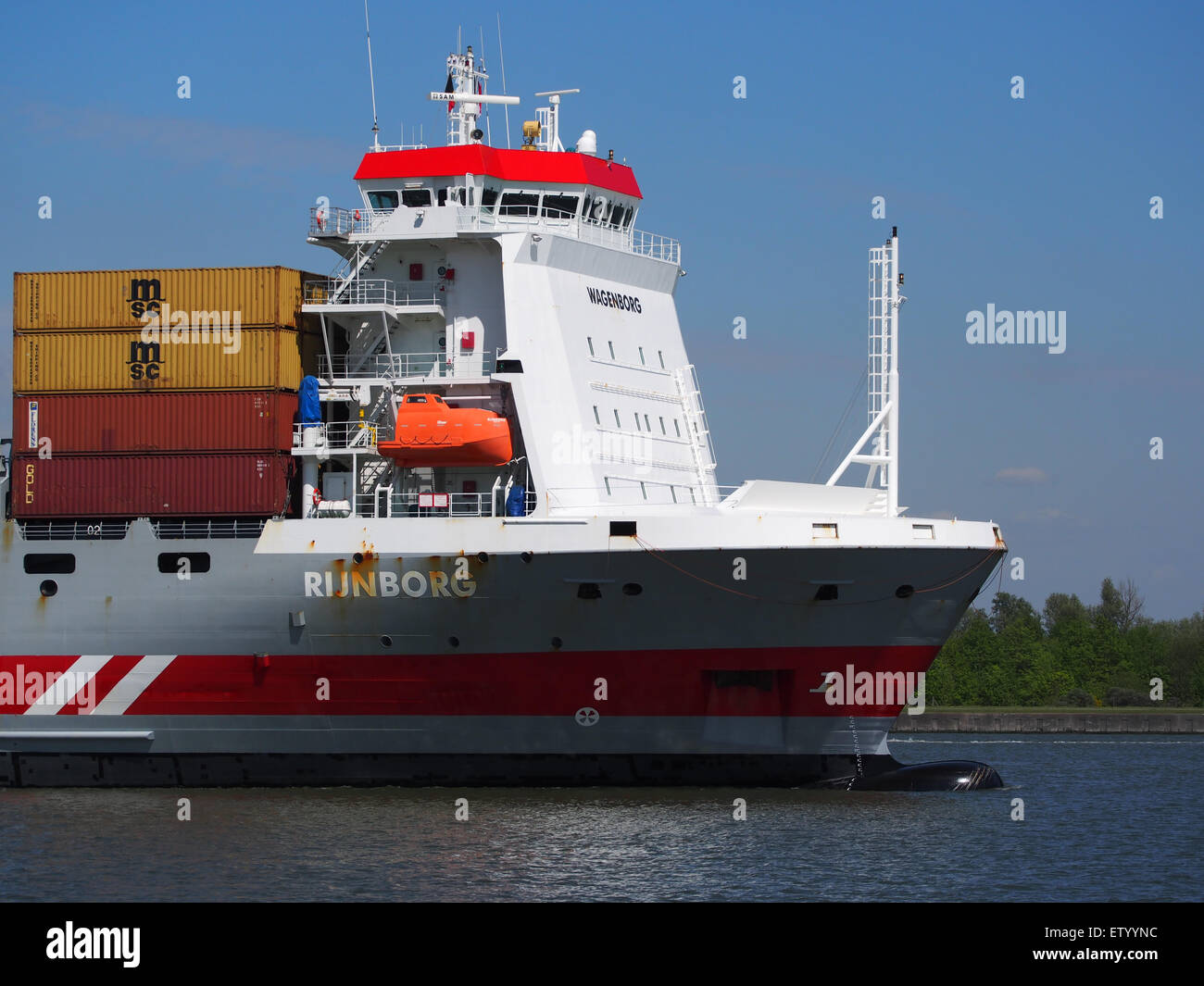 Rijnborg container vessel hi-res stock photography and images - Alamy