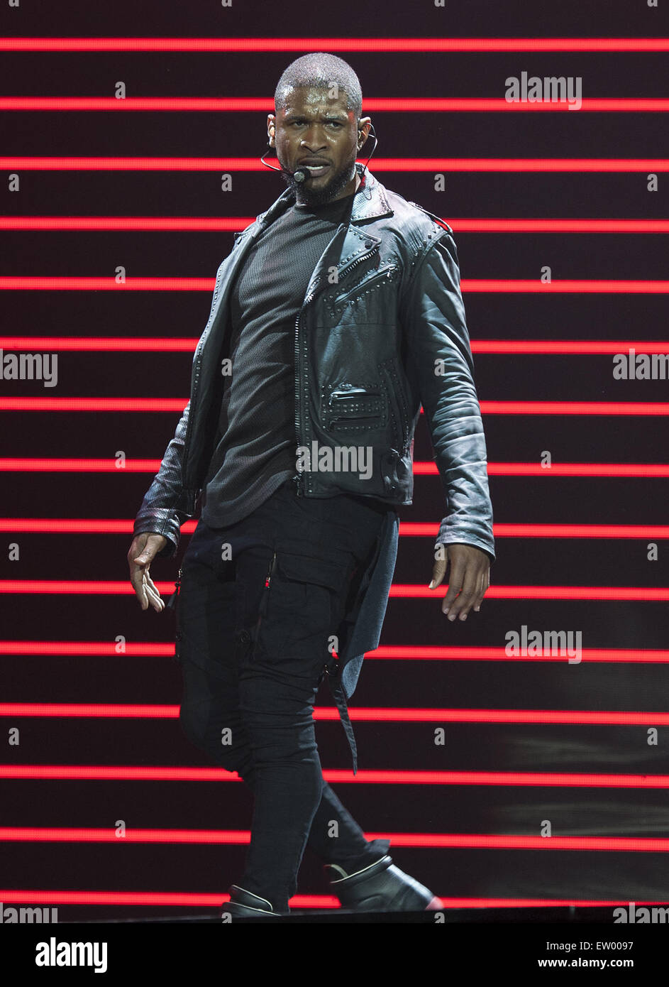 Usher performs live in concert at the O2 Arena Featuring: Usher, Usher ...