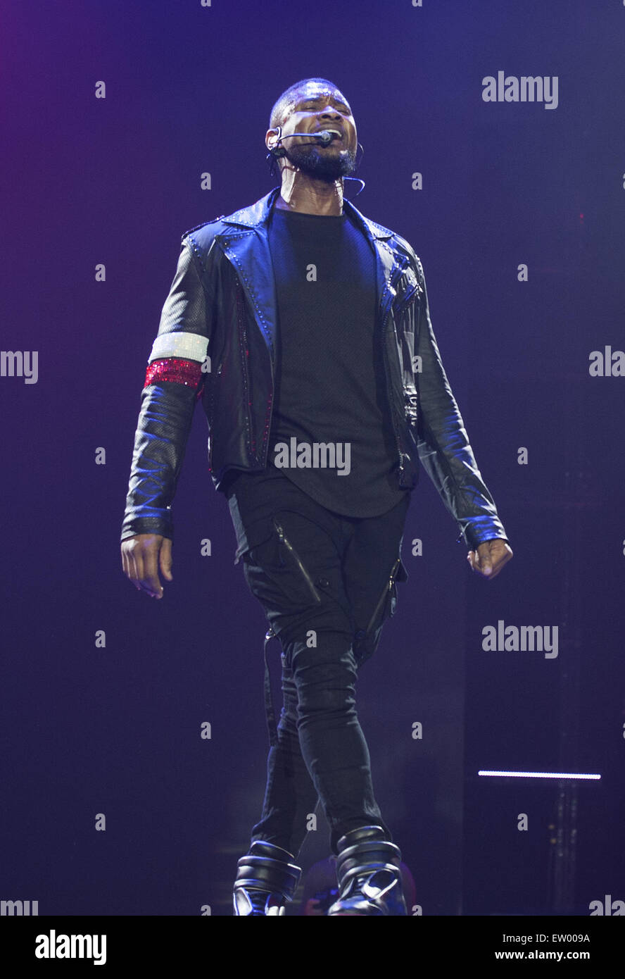 Usher performs live in concert at the O2 Arena Featuring: Usher, Usher ...