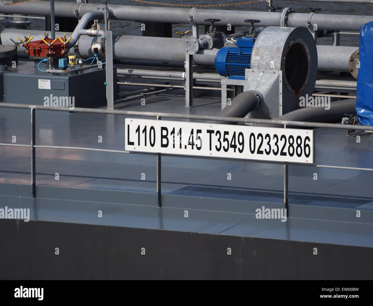 The Sovana, a large tanker with ENI number 02332886, is seen navigating ...