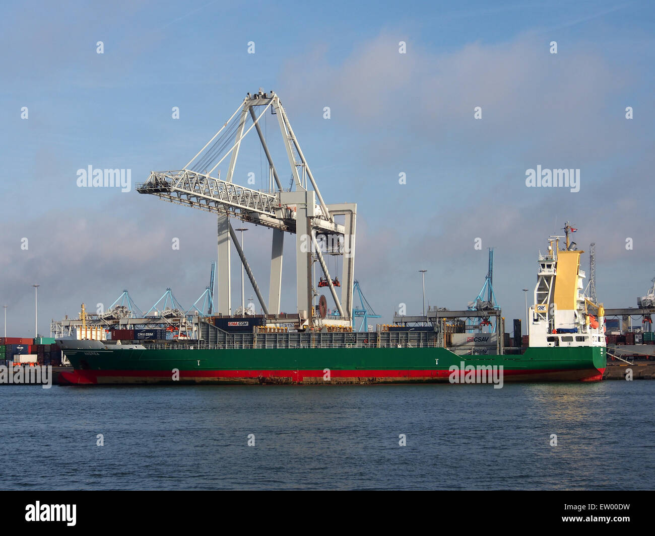 The vessel Andrea (IMO 9333357) is a tanker ship operating in the Port ...