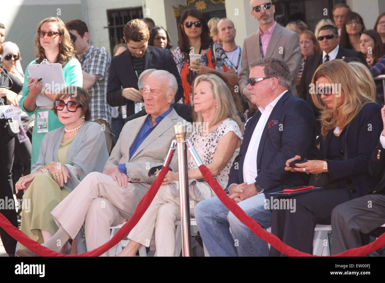 Hollywood legend Christopher Plummer's hand and footprint ceremony at ...