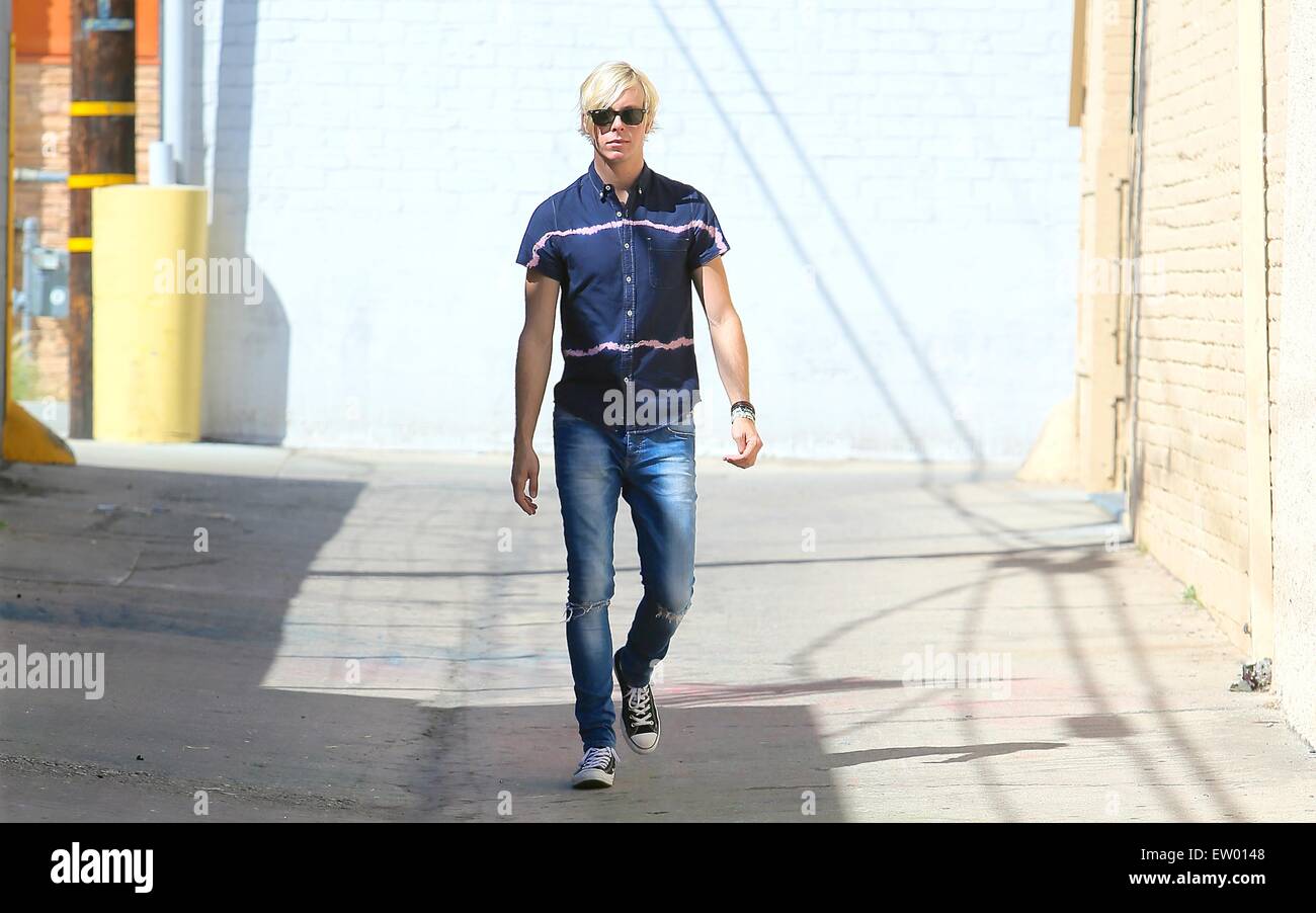 Riker Lynch arrives at rehearsal for 'Dancing with the Stars' Featuring ...