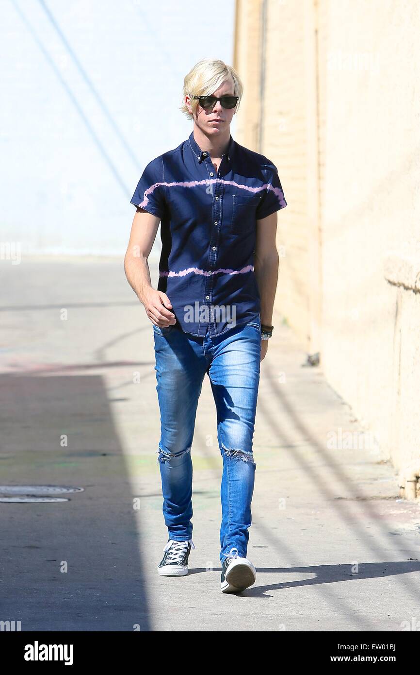 Riker Lynch arrives at rehearsal for 'Dancing with the Stars' Featuring ...