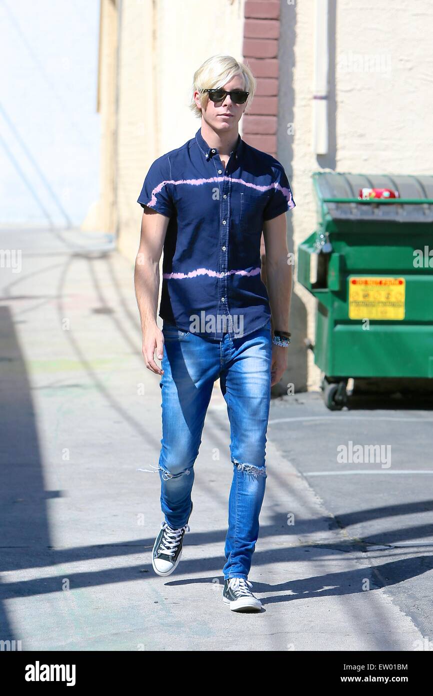 Riker Lynch arrives at rehearsal for 'Dancing with the Stars' Featuring ...