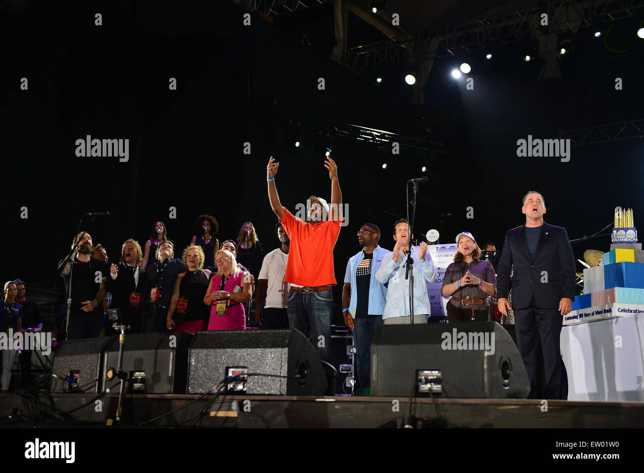 Hard Rock Rising Miami Beach centennial concert Featuring: Luther ...