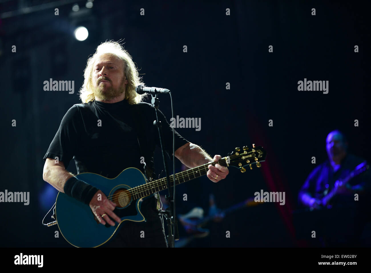 Hard Rock Rising Miami Beach centennial concert Featuring: Barry Gibb ...