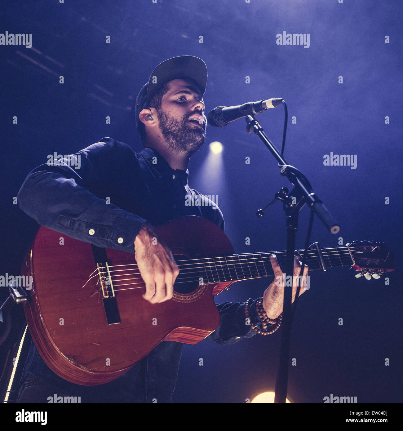 Nick Mulvey performs at the Roundhouse in North London Featuring: Nick ...