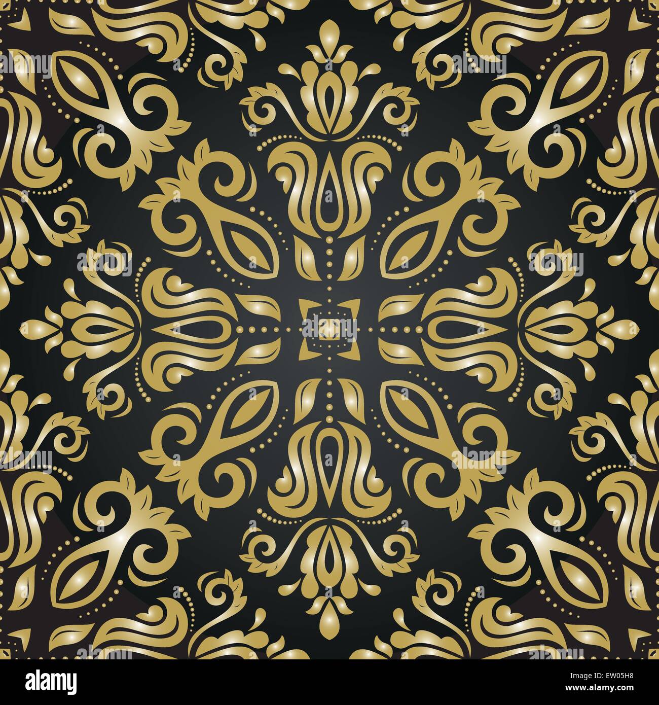 Seamless Orient Vector Background Stock Vector Image & Art - Alamy