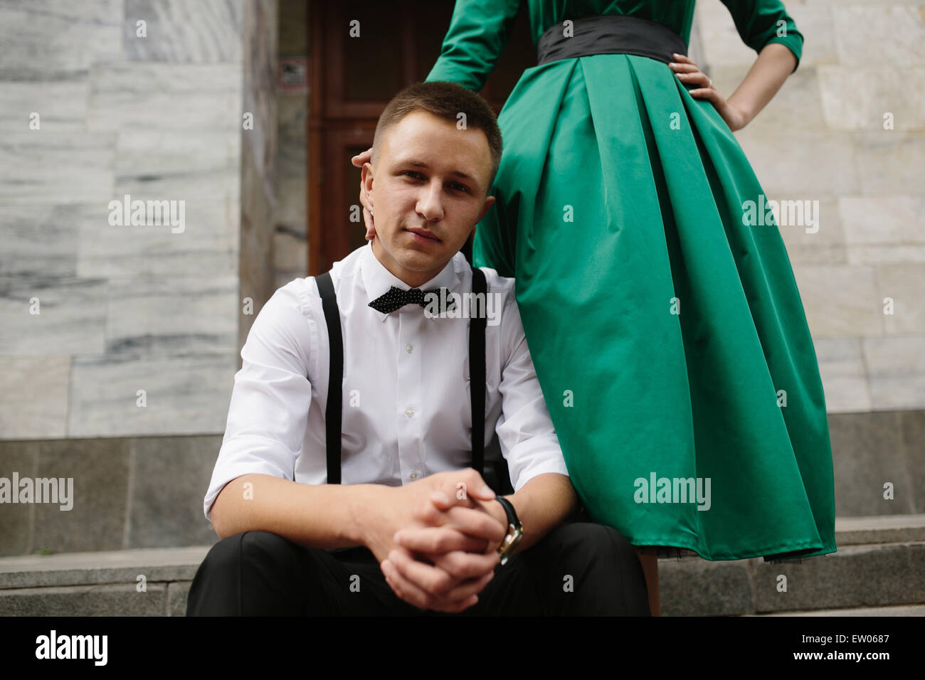 European beautiful couple Stock Photo - Alamy