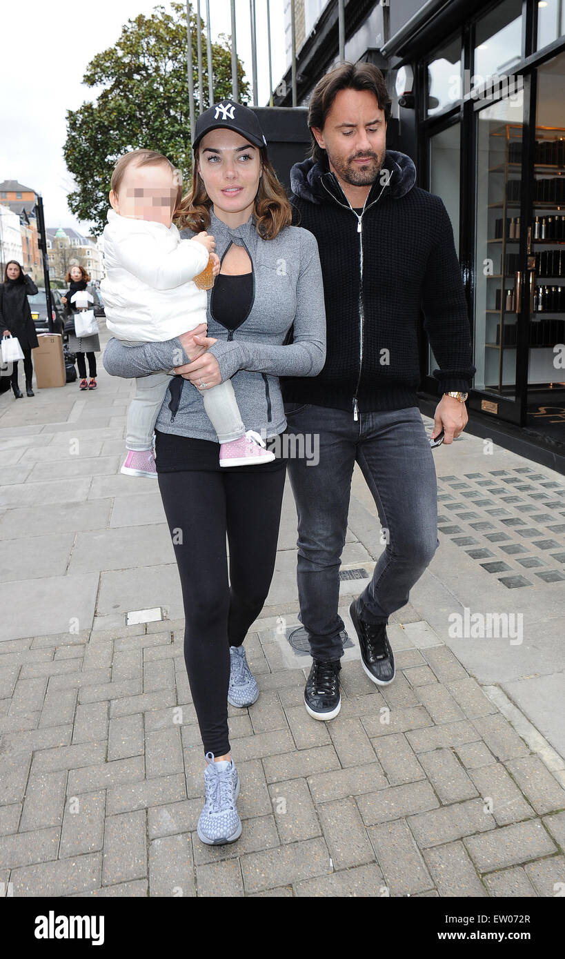 Tamara Ecclestone and husband Jay Rutland attend the opening of Tamara ...