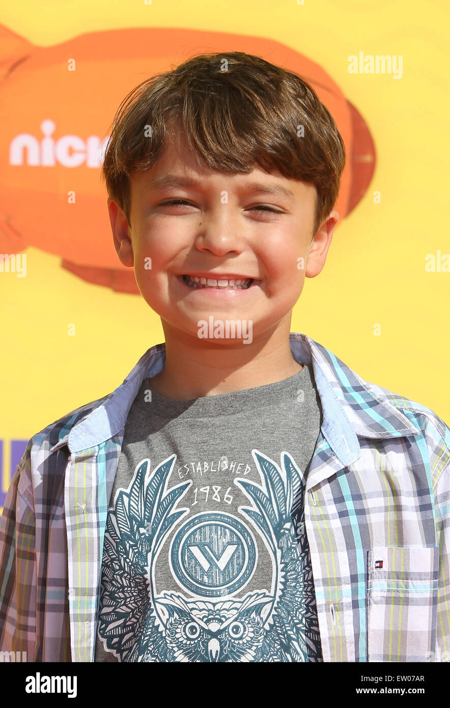Nickelodeon's 28th Annual Kids' Choice Awards Featuring: Pierce Gagnon ...