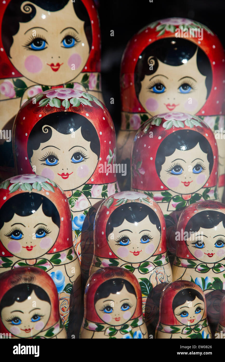 Russian Matryoshka doll in a shop window Stock Photo - Alamy