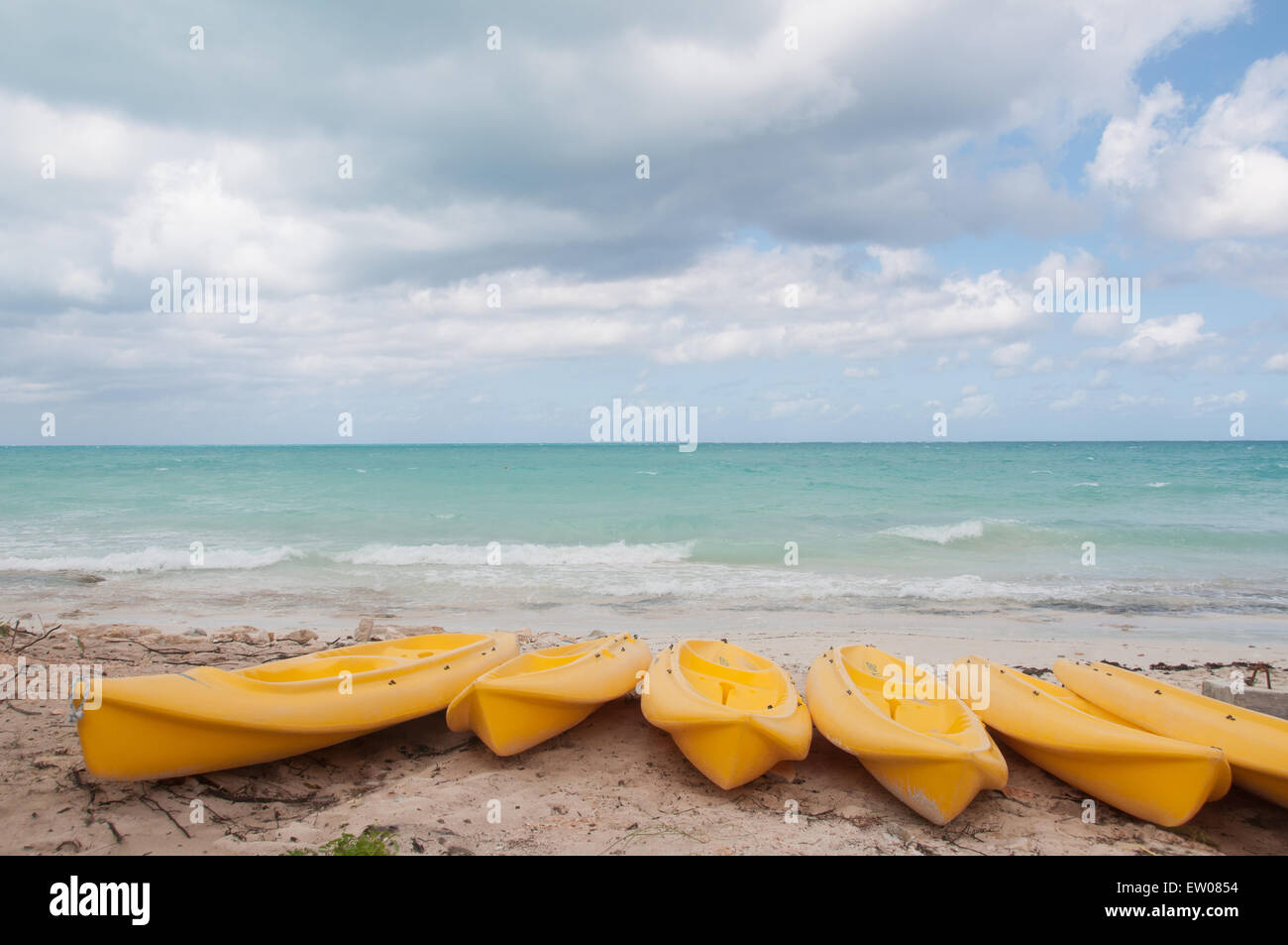 Boats Cayo Coco Cuba Beach Stock Photo - Alamy