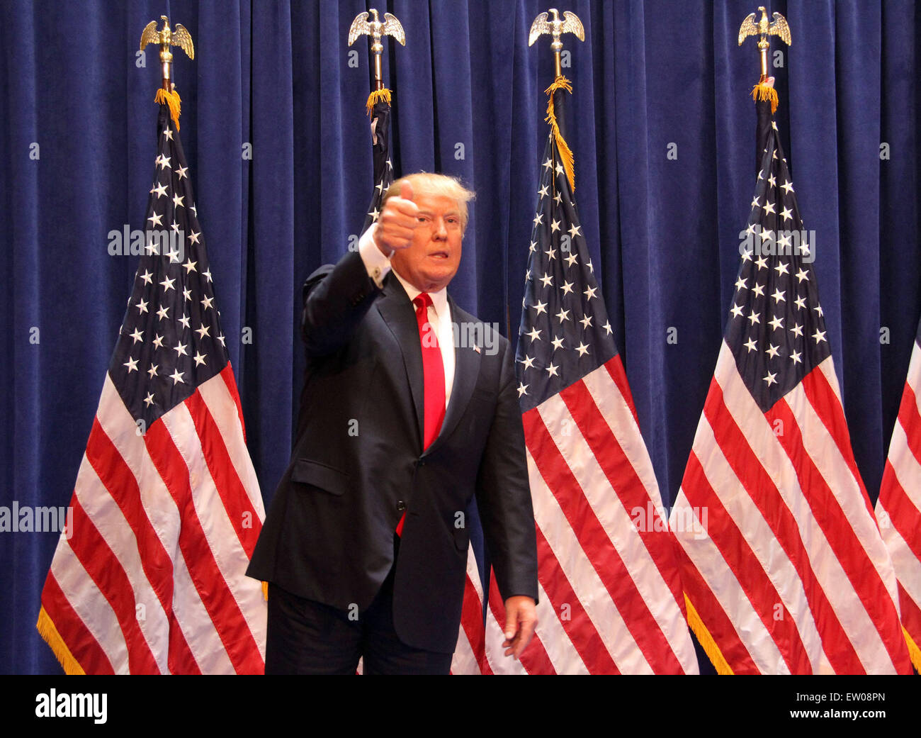 Donald trump announces run hi-res stock photography and images - Alamy