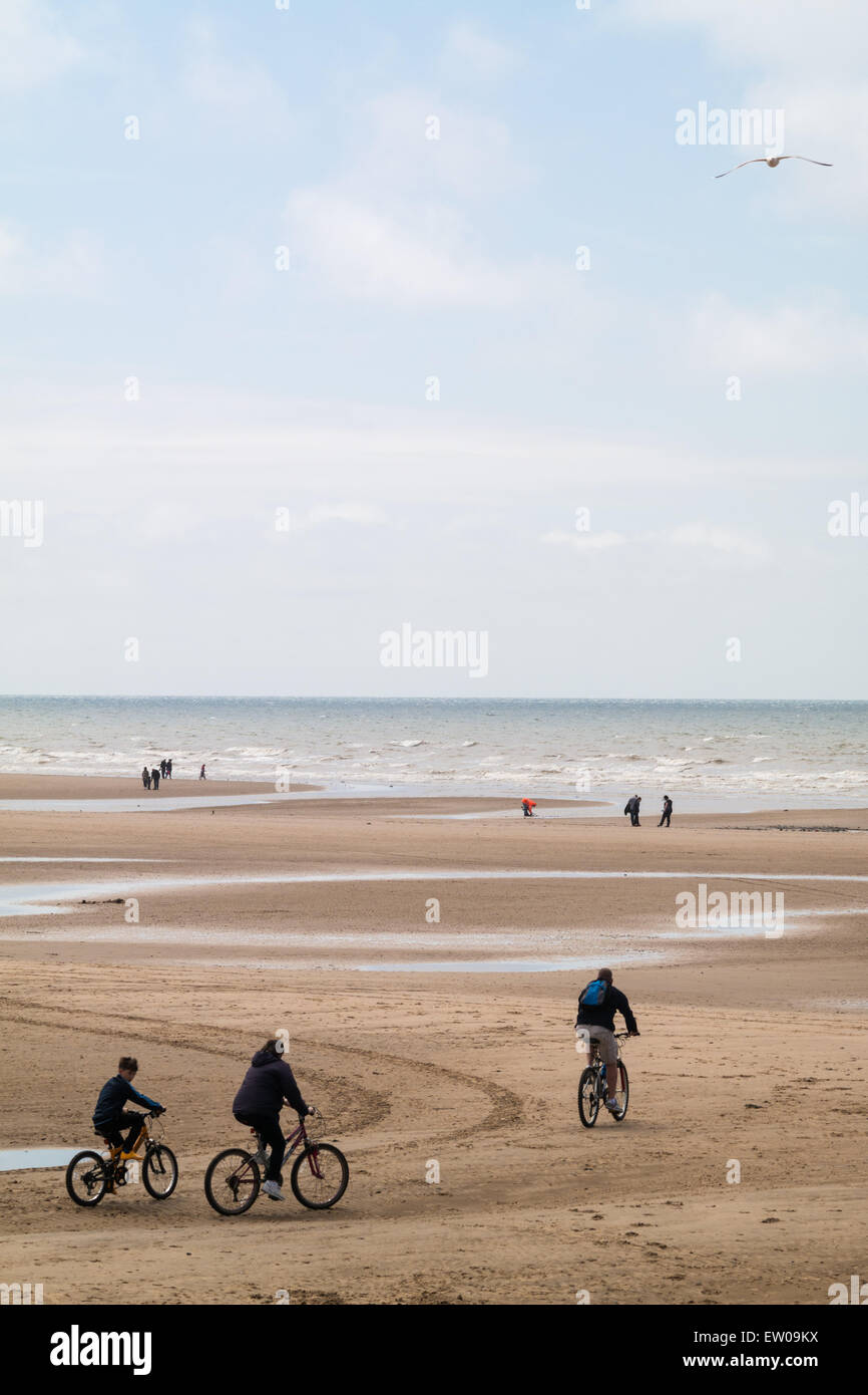 seaside scene in the UK Stock Photo - Alamy