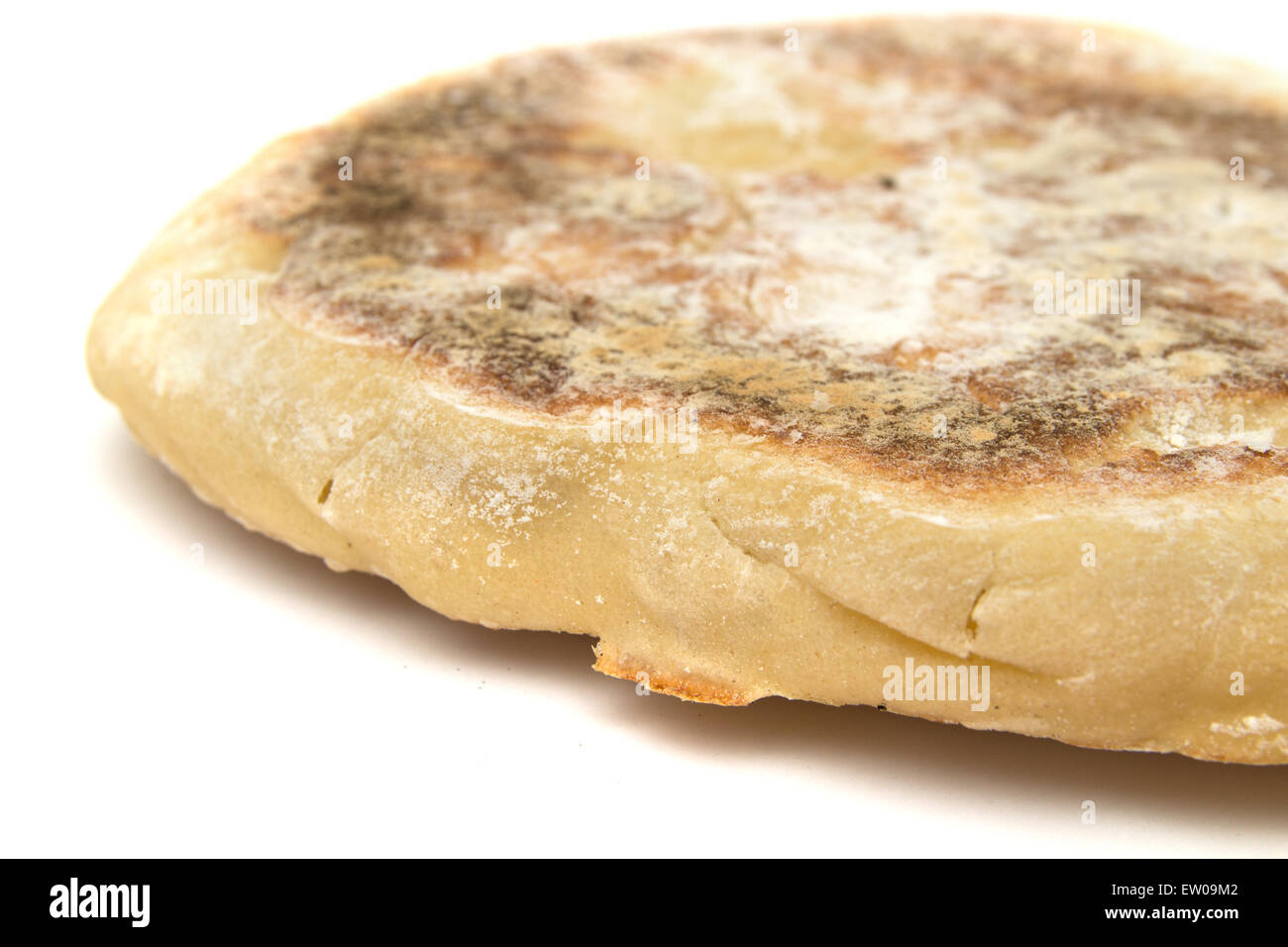 large fresh Pita Bread isolated on white background Stock Photo - Alamy