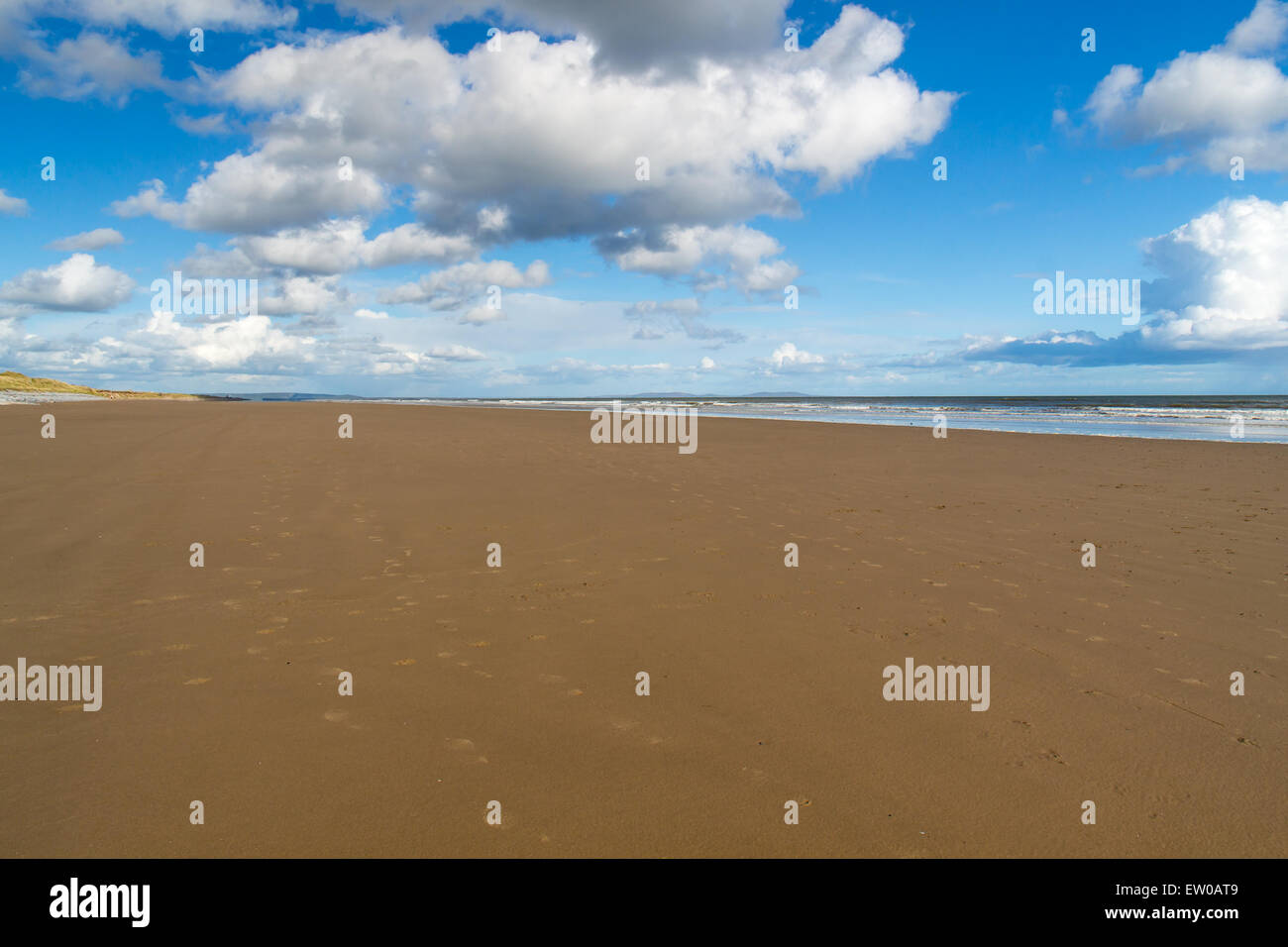 Pendine Sands Carmarthenshire Wales Stock Photo - Alamy