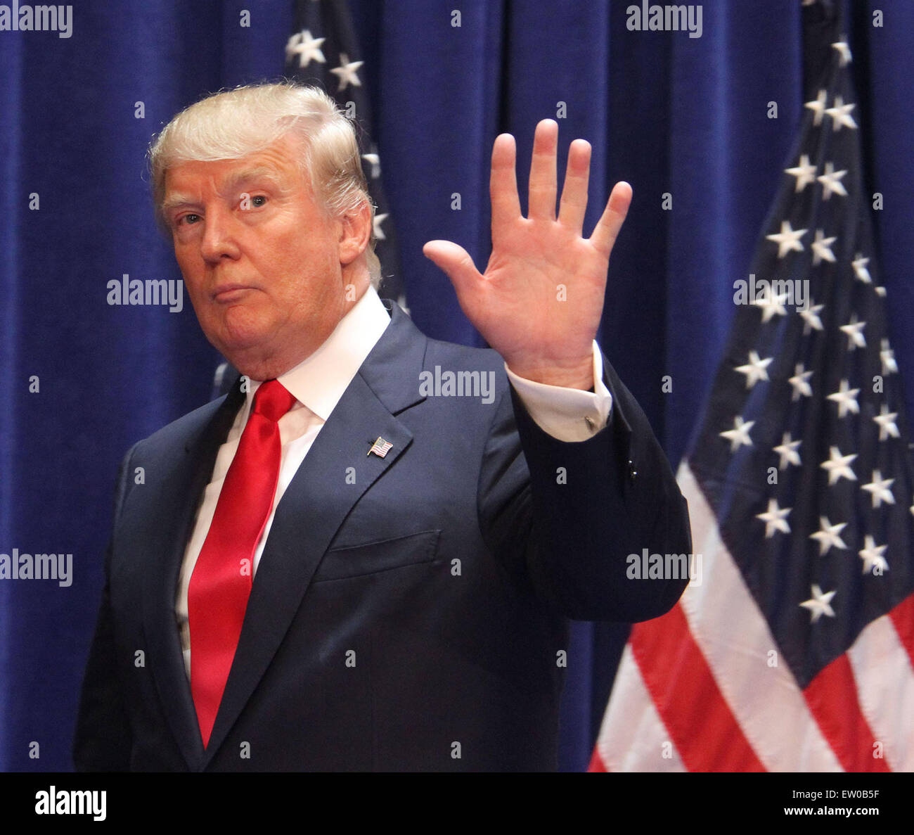 New York, New York, USA. 15th June, 2015. Businessman, reality star ...