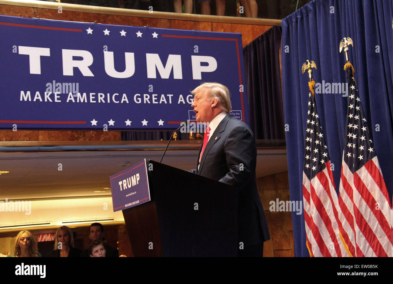 New York, New York, USA. 15th June, 2015. Businessman, reality star ...