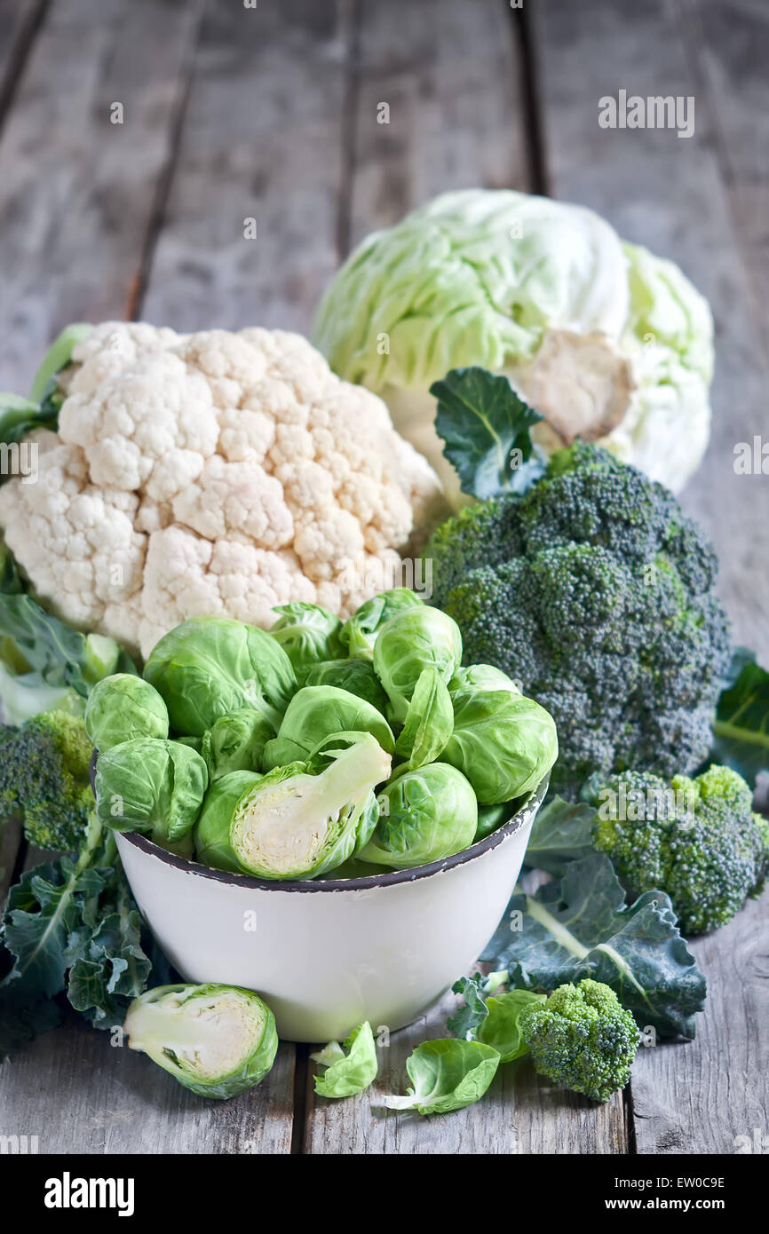 Different cabbages hi-res stock photography and images - Alamy