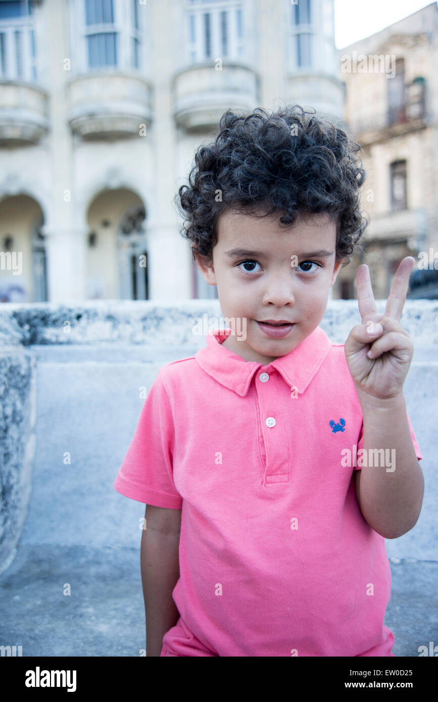 Latin kid in a park Stock Photo - Alamy