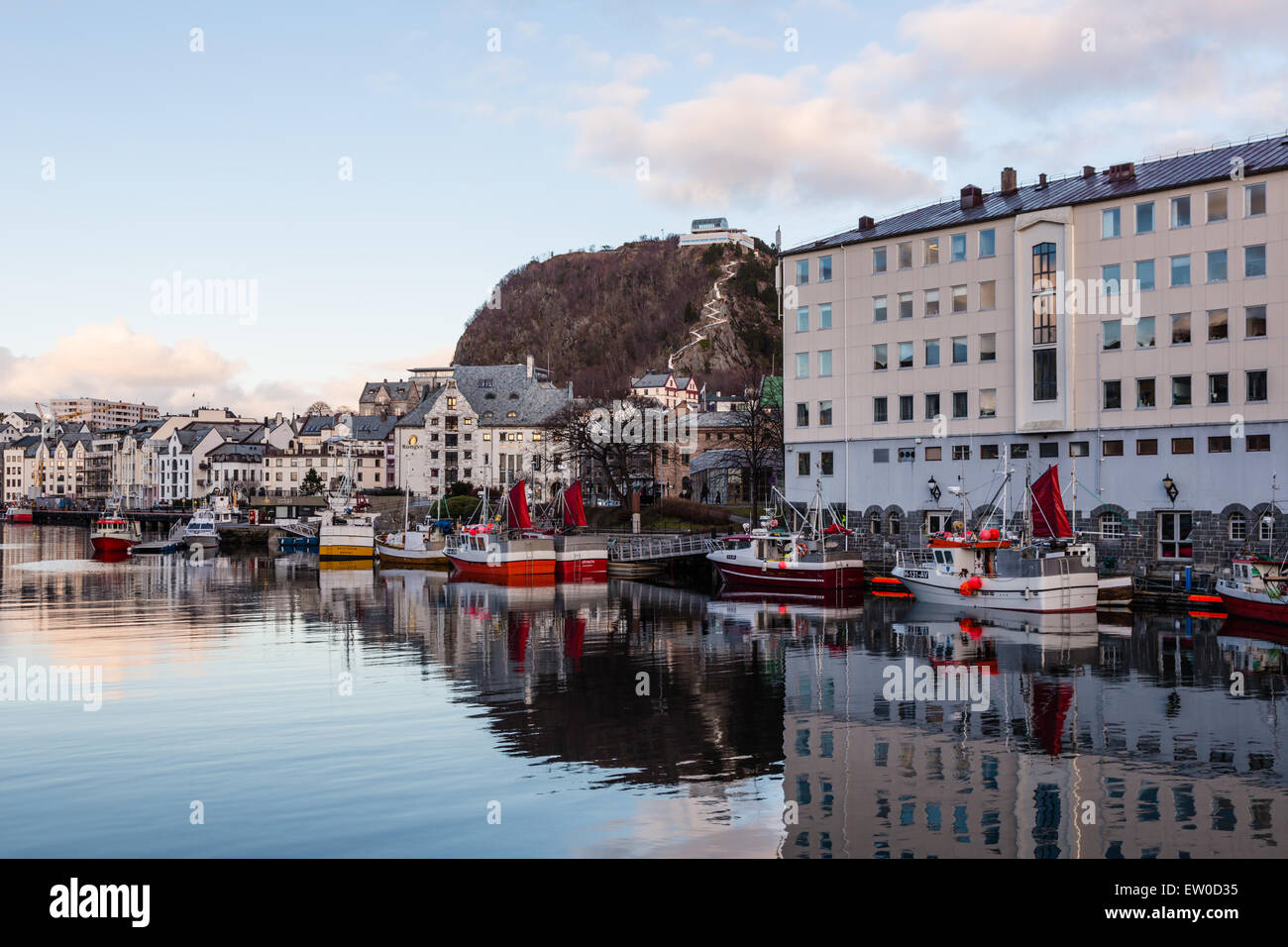 Alesund boat hi-res stock photography and images - Alamy
