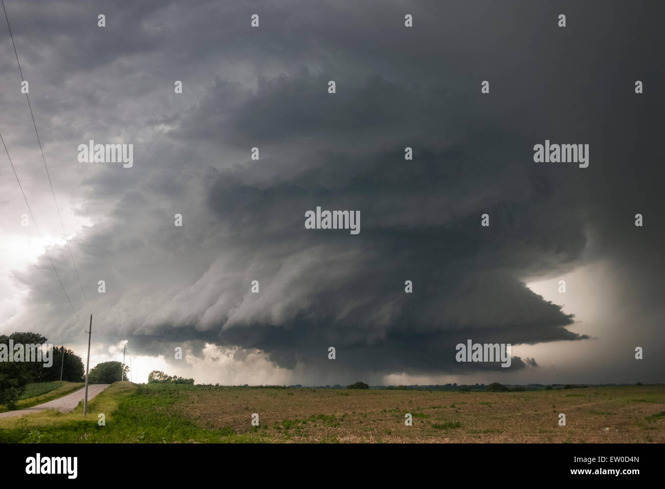 Supercell tornado nebraska hi-res stock photography and images - Alamy