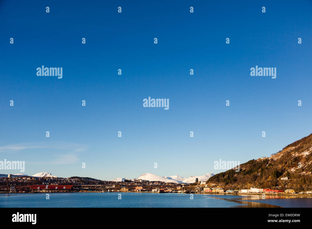 Narvik harbour, Norway Stock Photo - Alamy