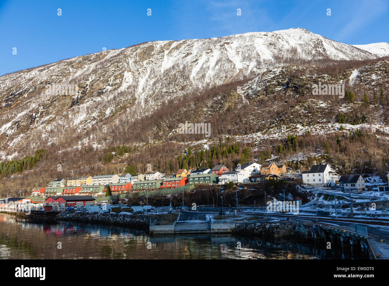 Narvik harbour, Norway Stock Photo - Alamy