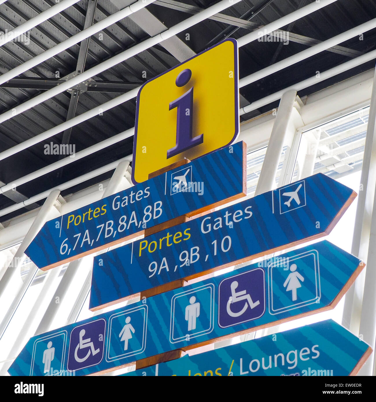 Inside Airport Signs
