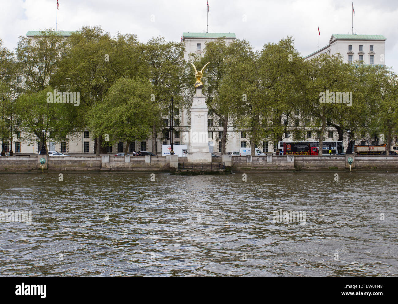 The RAF Memorial for WW1 on the Thames Embankment Stock Photo - Alamy