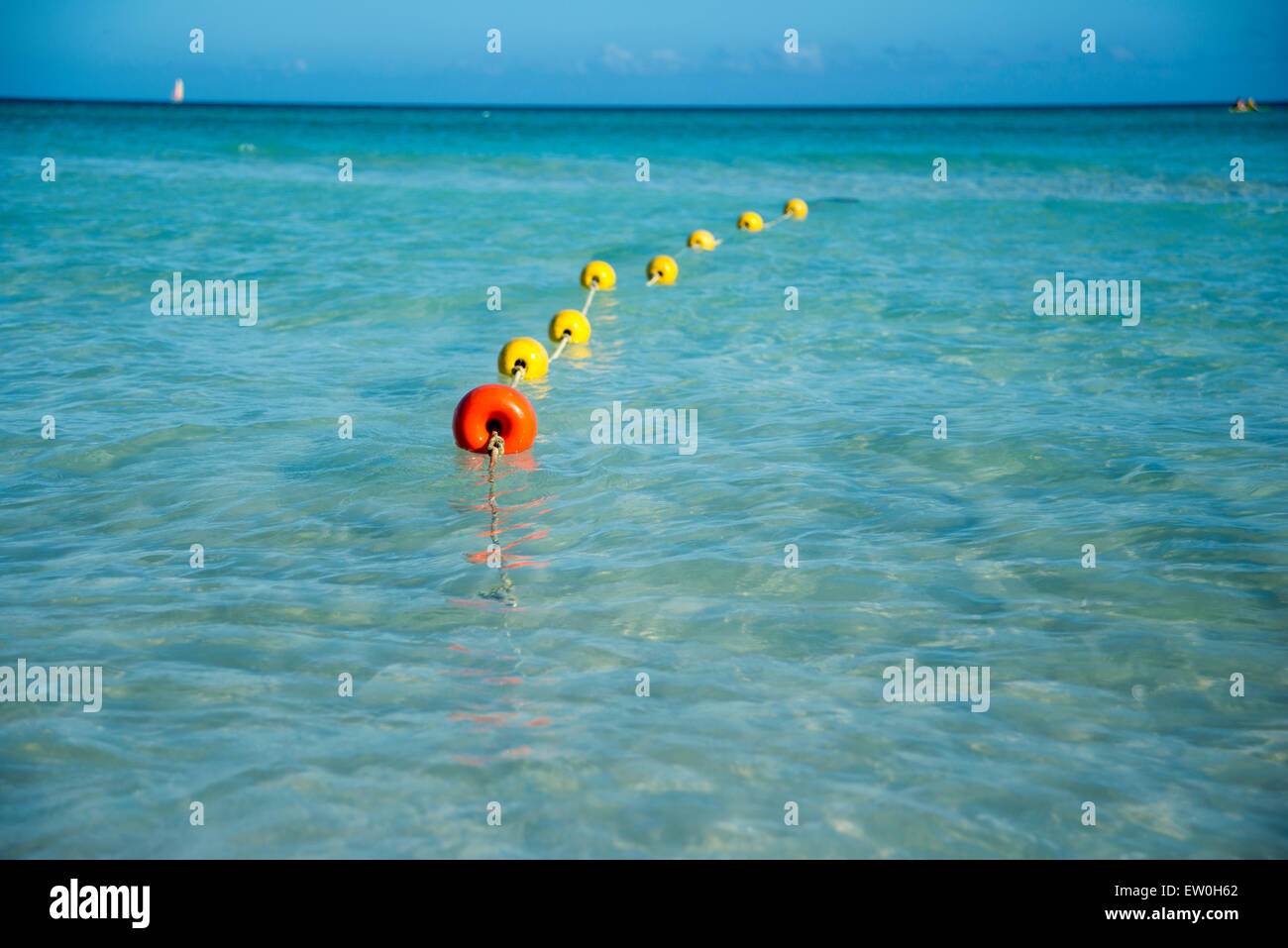 Sign on Varadero Beach Stock Photo - Alamy