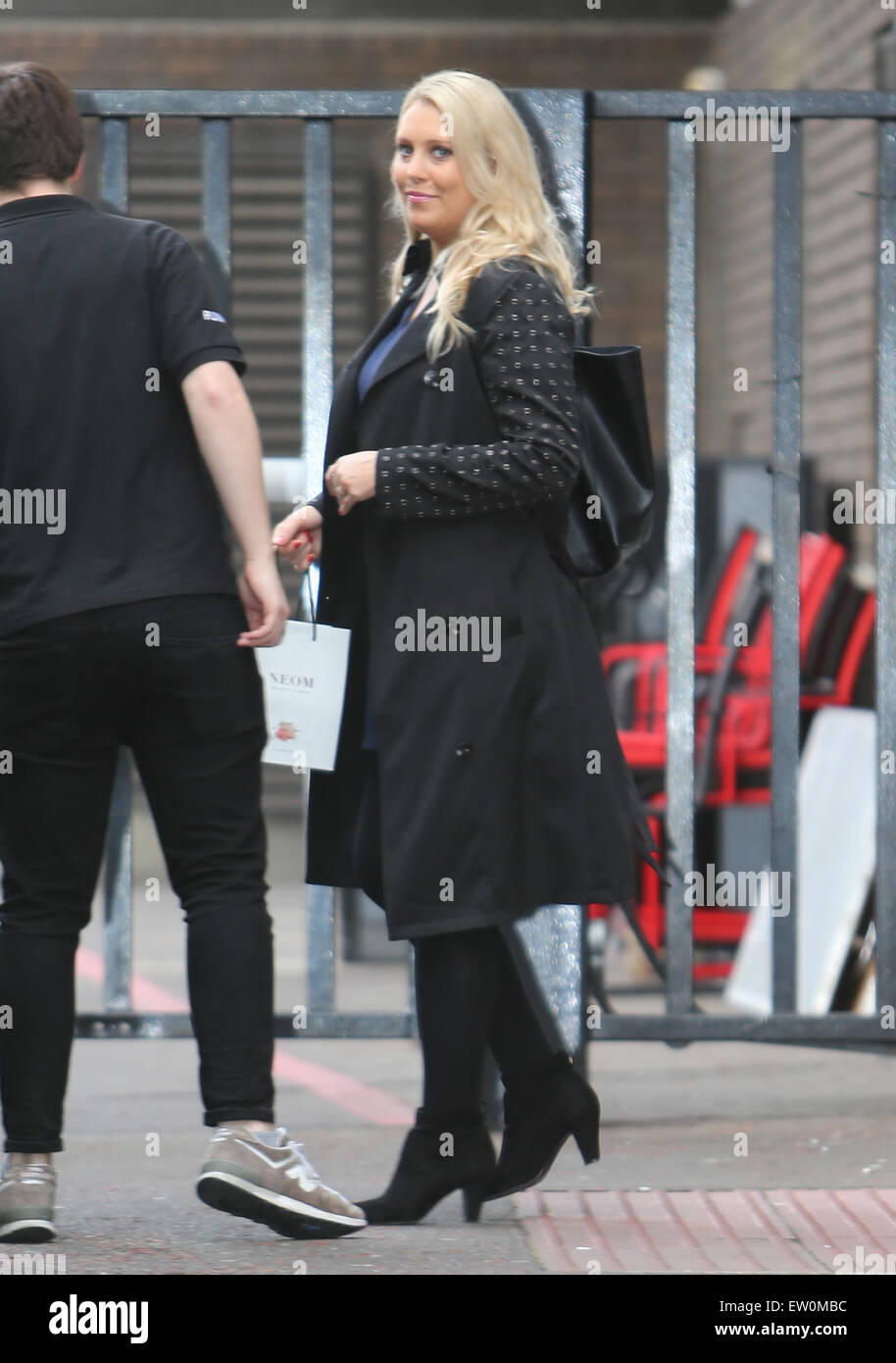 Mel Greig outside ITV Studios today Featuring: Mel Greig Where: London ...