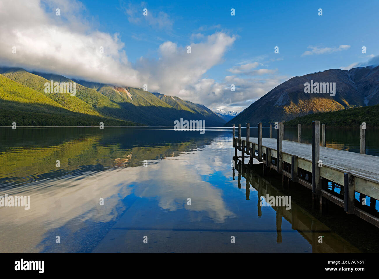 Lake rotoiti nelson lakes national park hi-res stock photography and ...