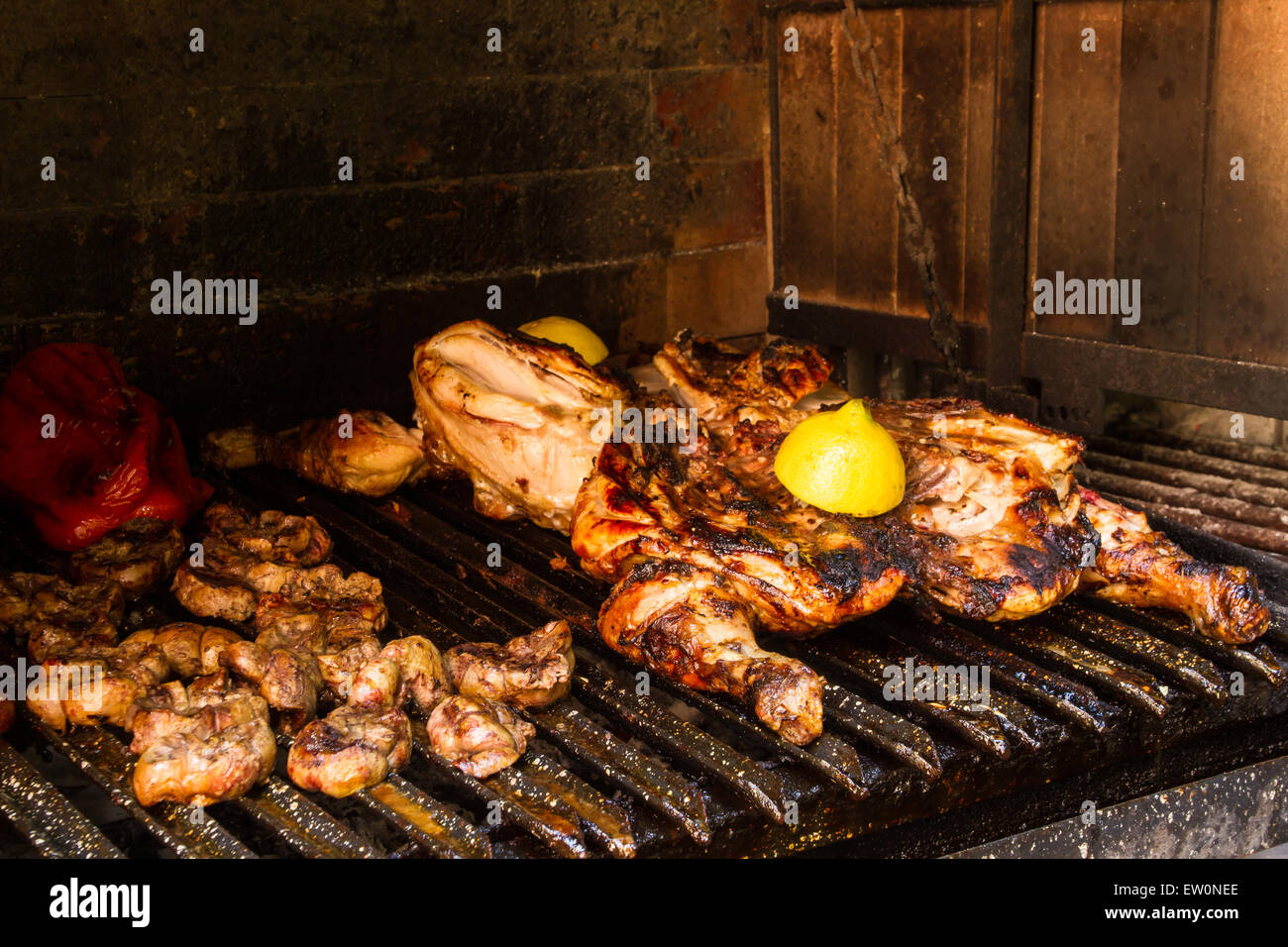 Well done chicken hi-res stock photography and images - Alamy