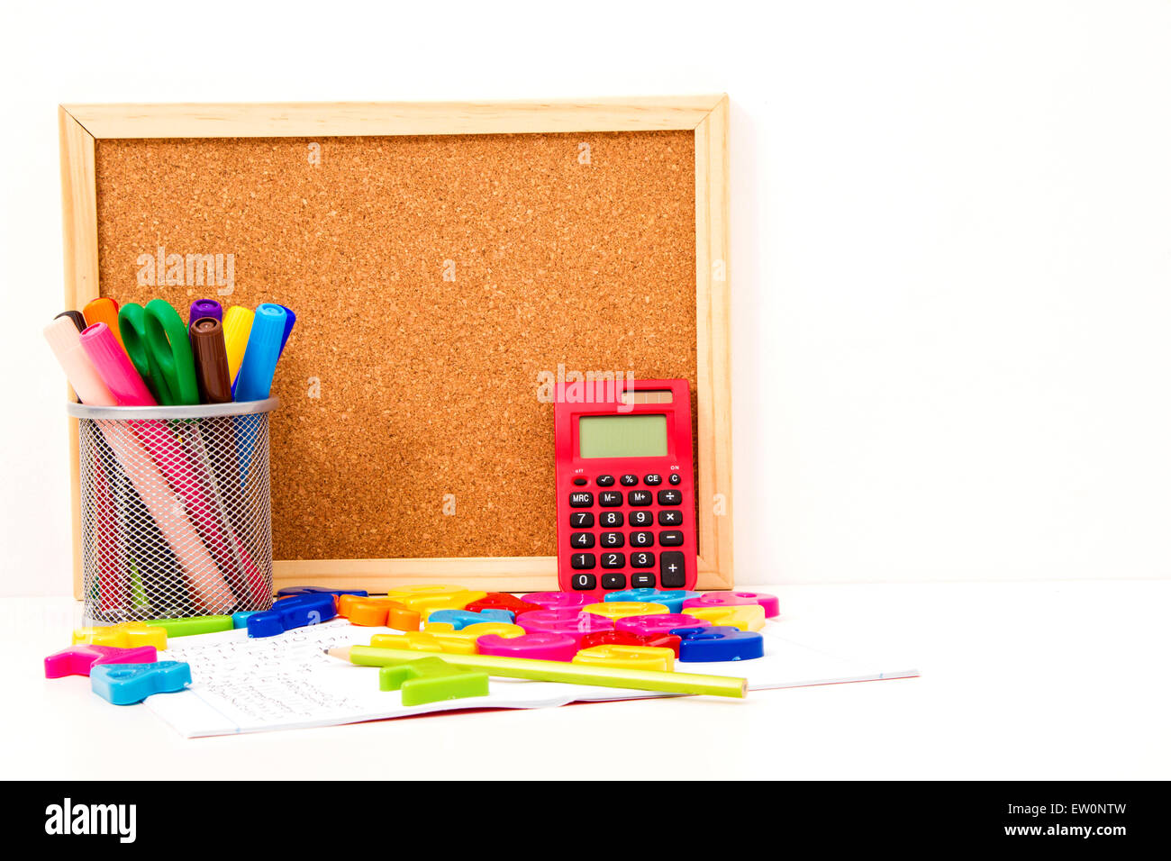 Studying maths, doing some calculations Stock Photo - Alamy
