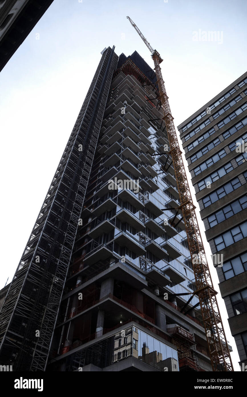 New York City Building Construction USA Stock Photo - Alamy