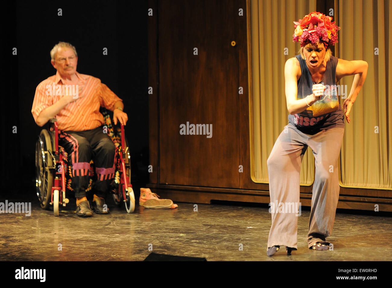 Premiere of the new show 'Sally and Fred' in Berlin Featuring: Helmut ...