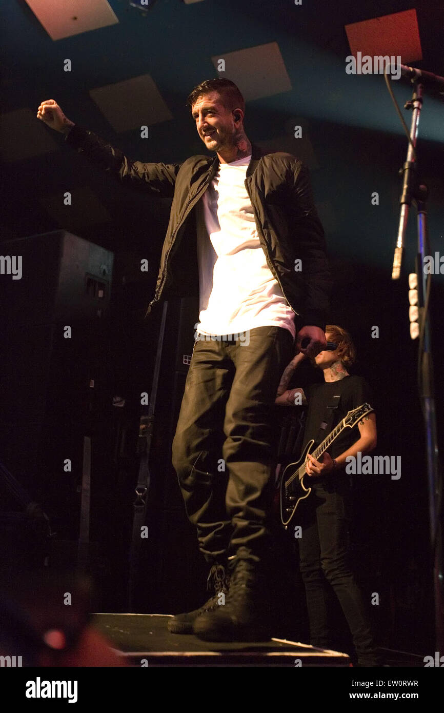 American metalcore band 'Of Mice & Men' performing live at the ...