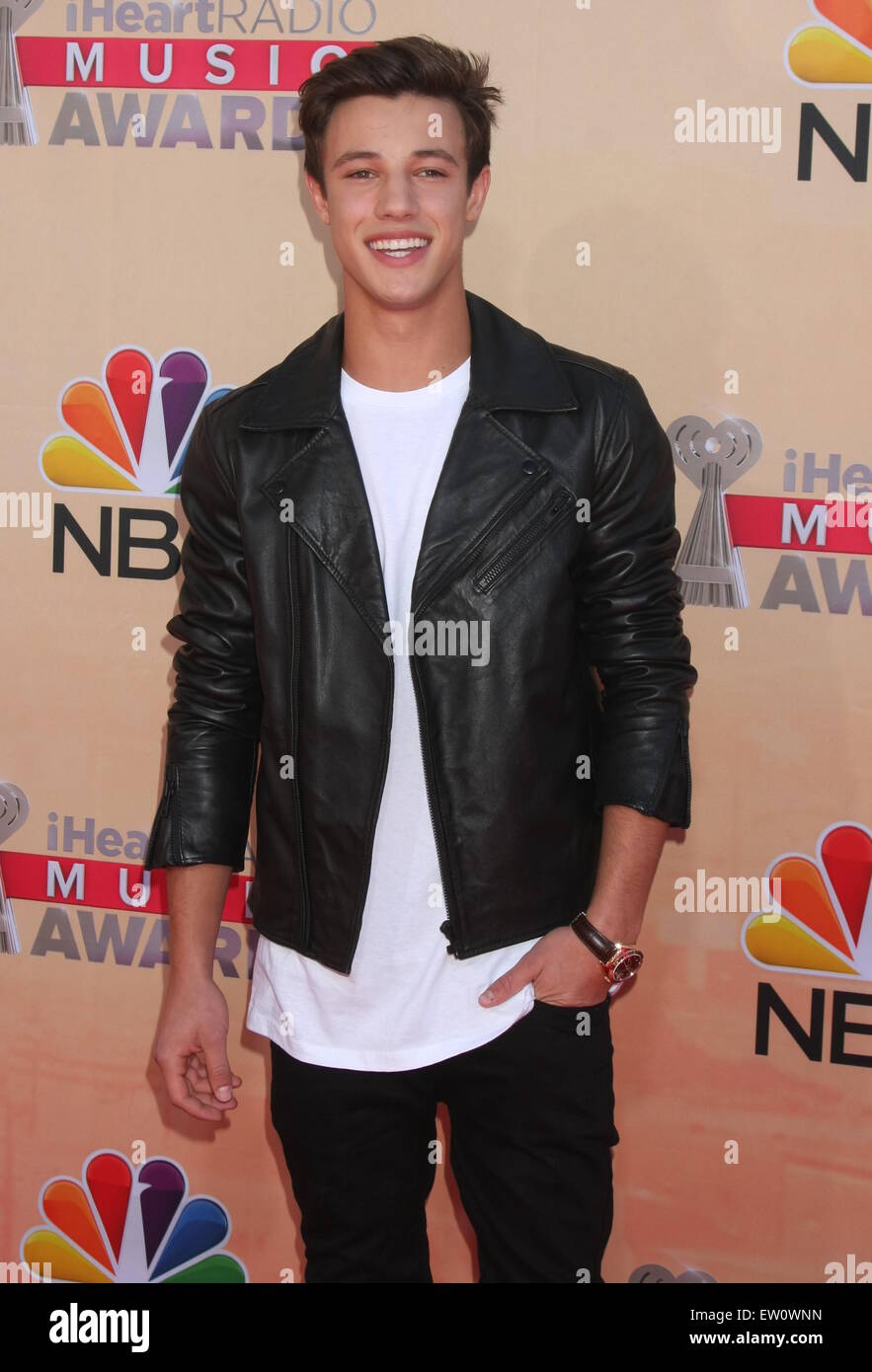 iHeartRadio Music Awards 2015 - Arrivals Featuring: Cameron Dallas ...