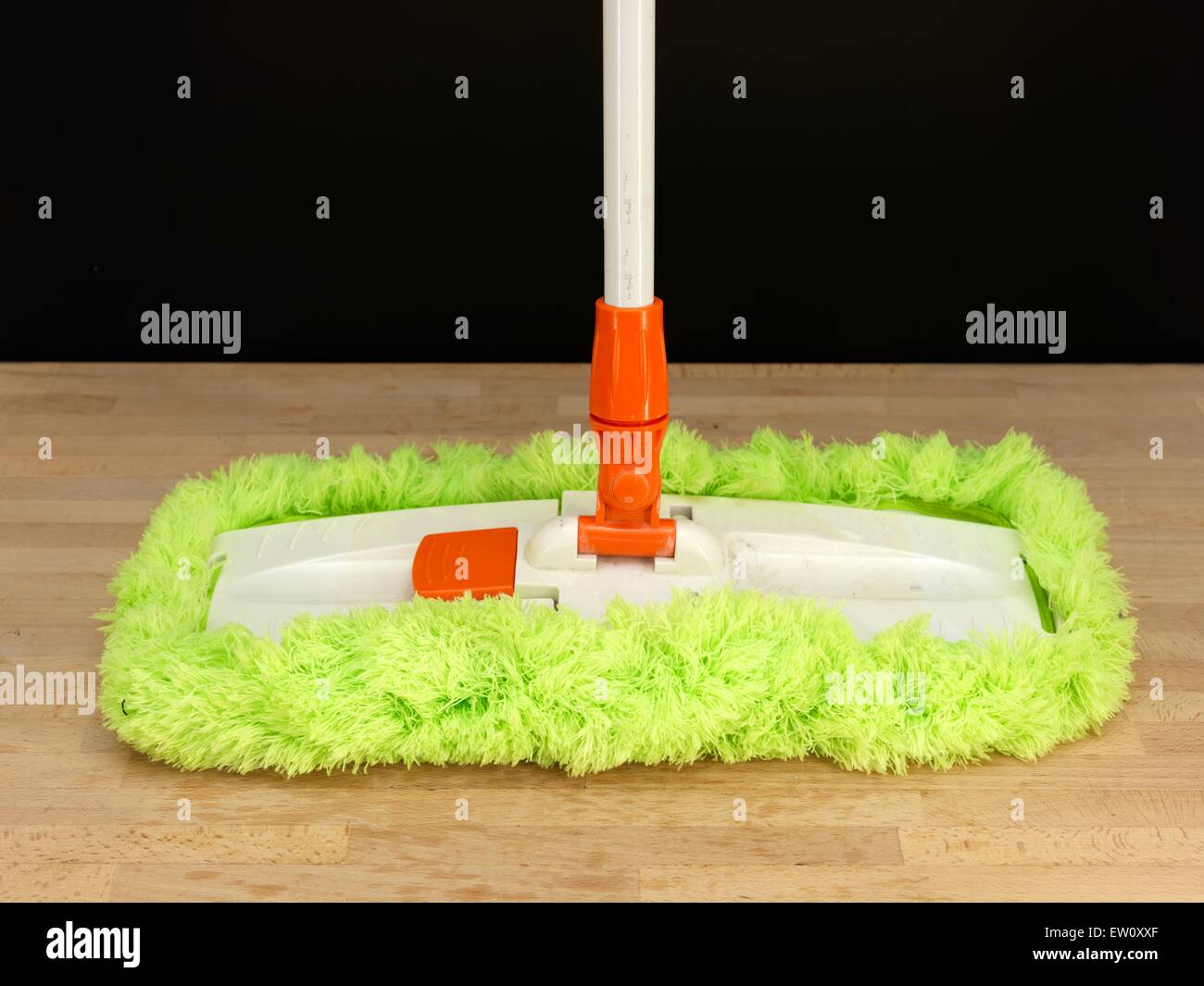 A close up shot of household floor cleaning items Stock Photo - Alamy